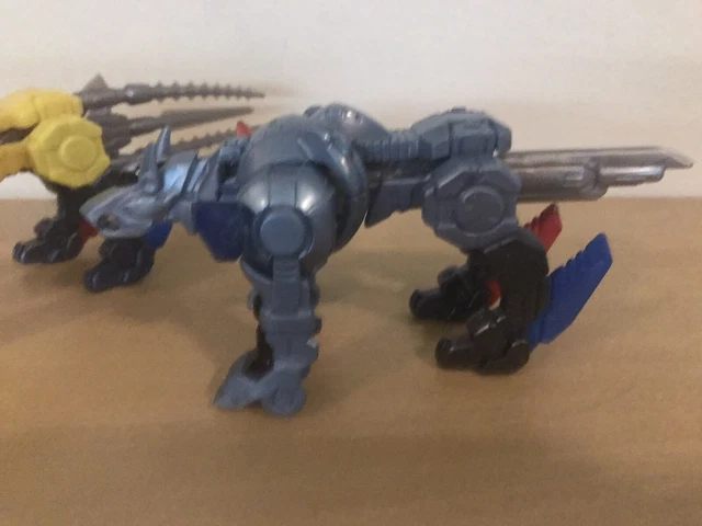 POWER RANGERS SPD Battlized Figure Armour K-9 Dogs Weapons Instructions ...