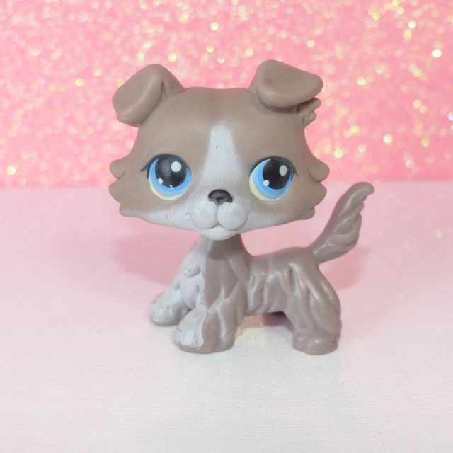 AUTHENTIC LPS LITTLEST PETSHOP colley collie 67 chien dog pet shop ...