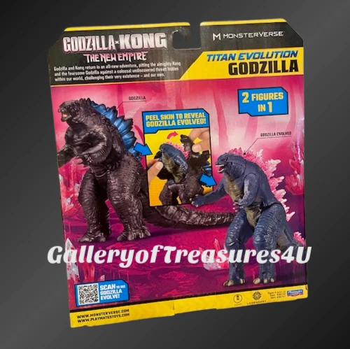 MONSTERVERSE GODZILLA X Kong New Empire Godzilla Titan Evolution Peel ...
