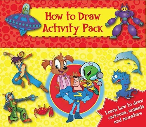 STICKER AND ACTIVITY Pack - How to Draw: Learn How to Draw Cartoons ...