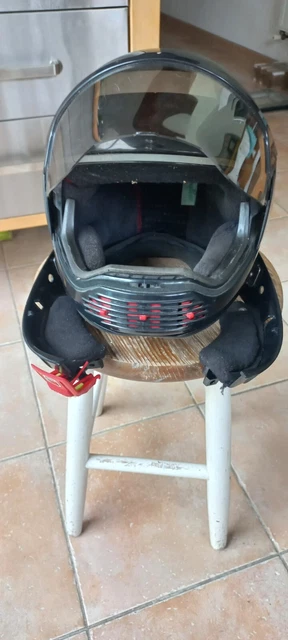 ANCIEN RARE CASQUE NAVA VINTAGE Helmet 1980 systeme ouverture avant EUR ...
