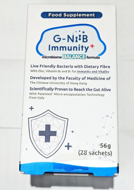 G-NIIB IMMUNITY+ (SIM01), Digestive Prebiotics, Probiotics with Zinc ...