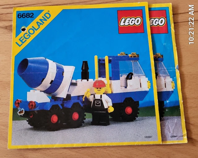LEGO CITY 7990 Betonmischer mit Bauanleitung, Figur und Teileliste EUR ...