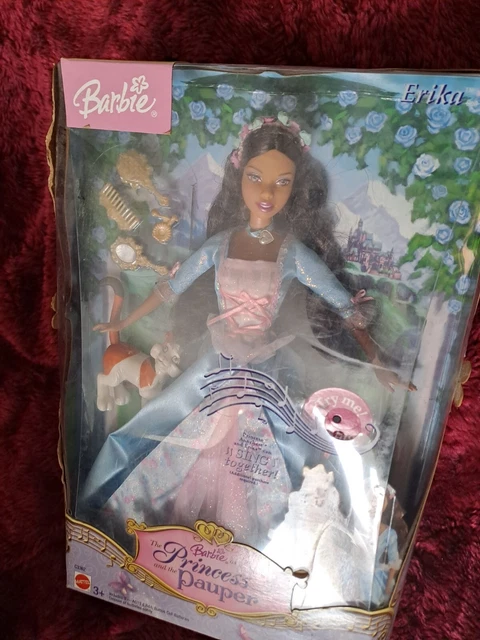 Rare Barbie As The Princess And The Pauper Erika Singing Doll C3362