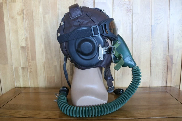 EARLY 1970'S MIG Pilot Flying Helmet, Goggles,Vintage oxygen mask 6502 ...