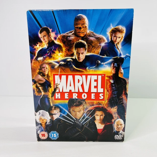 MARVEL HEROES BOX Set | 6 DVD’s | X Men Electra Fantastic Four ...