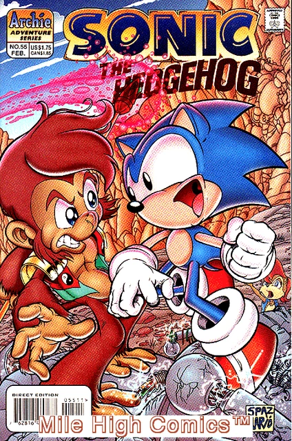 SONIC THE HEDGEHOG-THE SERIES (1993 Series) (ARCHIE) #41 Near Mint ...