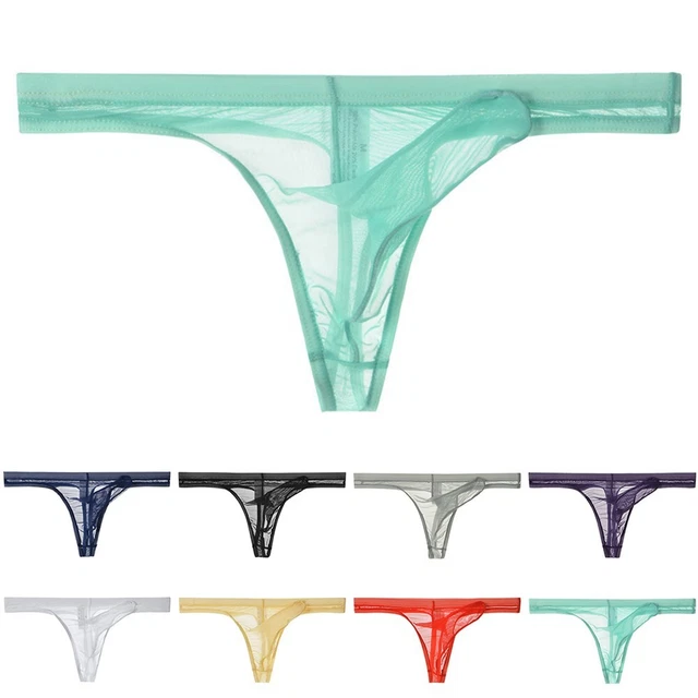STRINGS MÄNNLICH EROTIK G-String Höschen Low Rise Mesh Underpant Männer ...