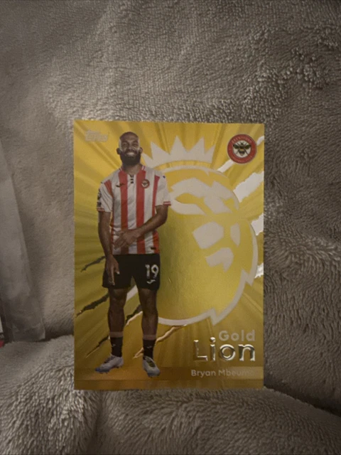 TOPPS PREMIER LEAGUE 2025/26 25/26 2026 Gold Lion Bryan Mbeumo EUR 8,00 ...