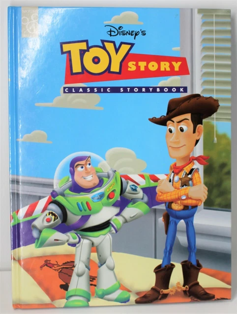 DISNEY'S TOY STORY Classic Story Book Buzz Lightyear Woody Vtg 1998 H ...