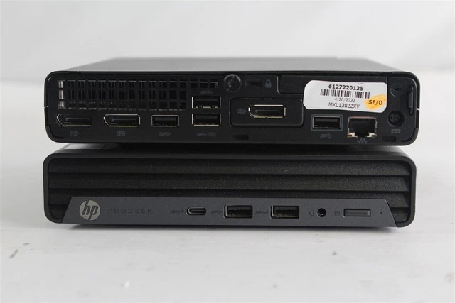 HP 600 G6 mini Pc, 16GB RAM 512GB SSD, Intel Core i5-10500T, 2.3GHz ...