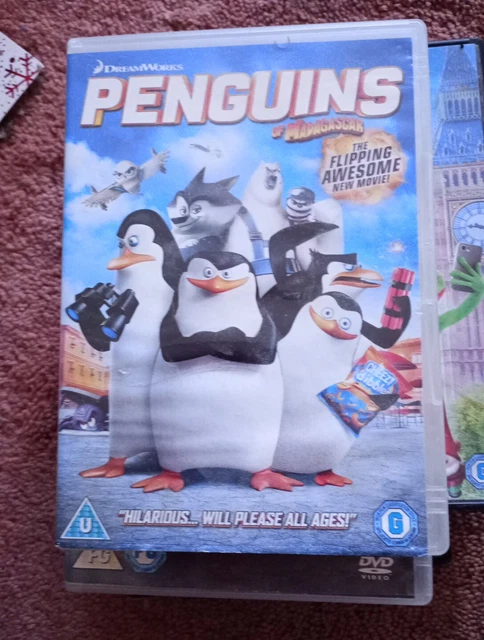 DREAMWORKS PENGUINS OF Madagascar DVD 2015 £0.99 - PicClick UK