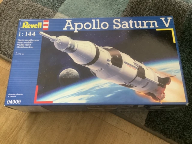 REVELL APOLLO SATURN V 1/144 scale £26.99 - PicClick UK