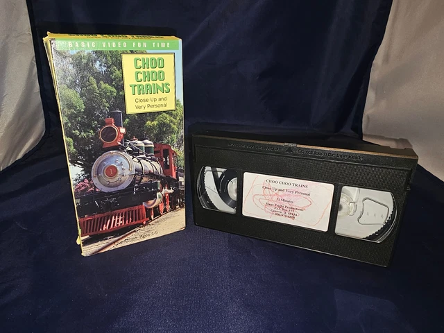 IN FOCUS CHOO Choo Trains VHS Close Up Very Personal 1994 railway ...