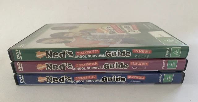 DVD NED'S DECLASSIFIED School Survival Guide - Season 1 Volume 1, 2 & 3 ...