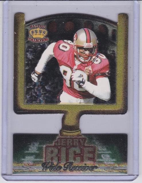1997 PACIFIC COLLECTION Jerry Rice The Zone Die-Cut #18 49ers de San ...