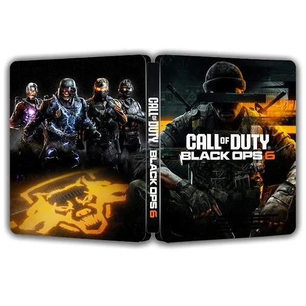CALL OF DUTY Black Ops 6 Custom Made Steelbook Case For PS4/PS5/Xbox No ...