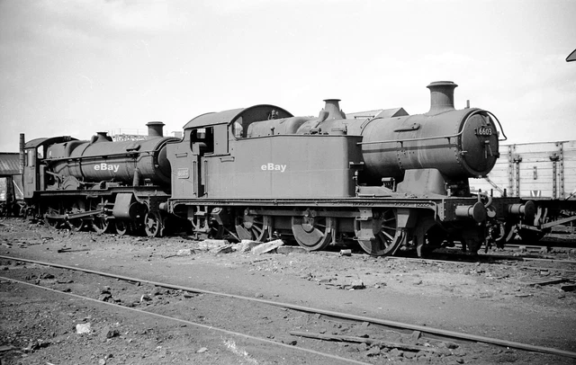RAILWAY STEAM NEGATIVE 5600 Class 6603 Swindon April 1964 + Copyright £ ...