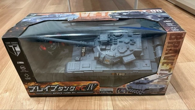 UN, TANK RADIO control firing action. LED RC tank T-90 1/16 scale £82. ...