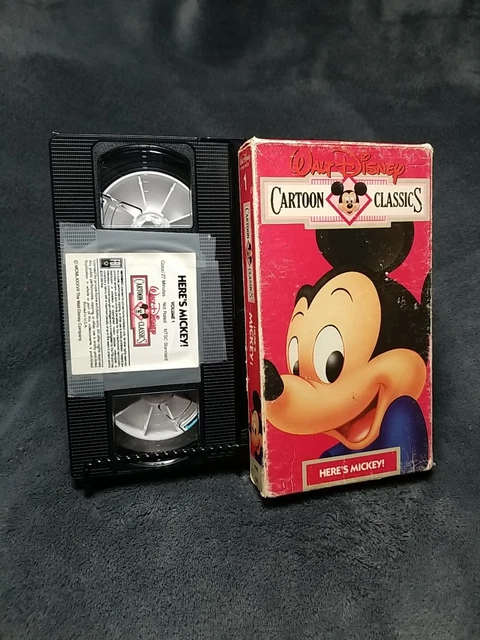 WALT DISNEY CARTOON Classics - Volume 1 Here's Mickey - VHS £9.14 ...