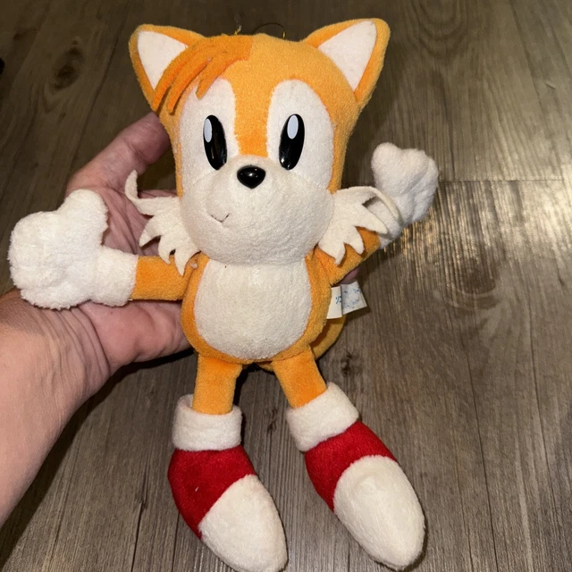 SONIC THE FIGHTERS Plush 1997 SEGA Tails VERY RARE Plush Old Toy Japan ...