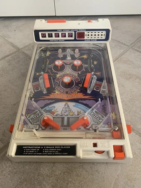 ANCIEN FLIPPER DE Table TOMY ATOMIC EUR 14,00 - PicClick FR