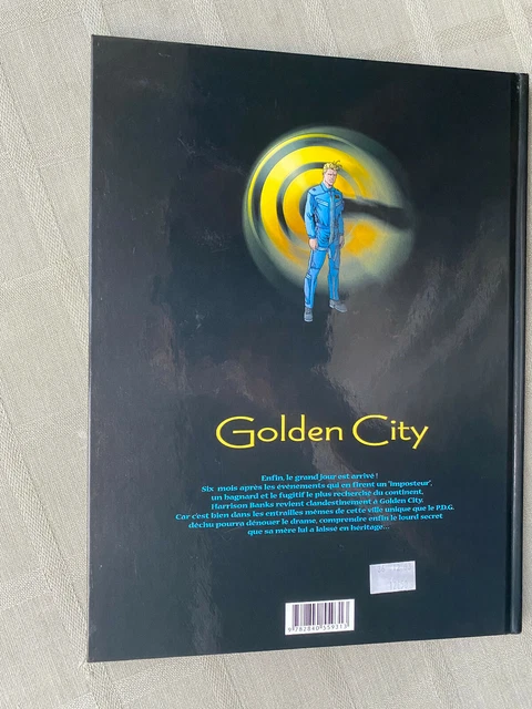 PECQUEUR MALFIN GOLDEN City Tome 5 Le Dossier Harrison Eo En Excellent ...