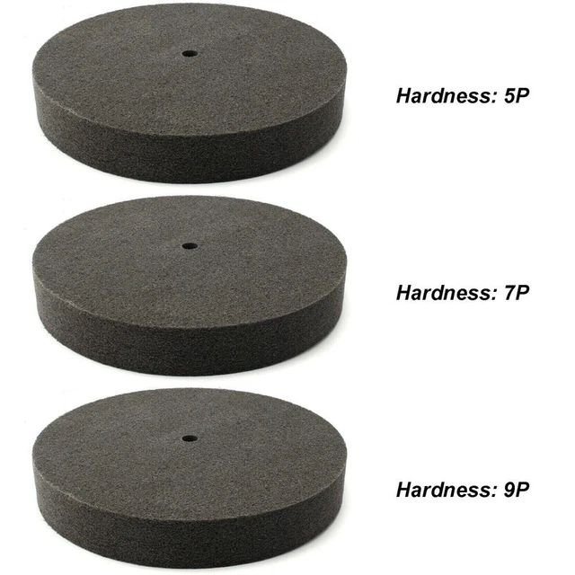 6\X 5/8\×1\ GREY Fiber Polishing Wheel Deburring Abrasive Buffing Disc ...