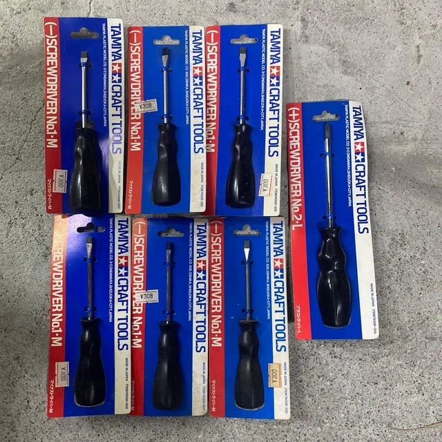 TAMIYA CRAFT TOOLS Plus Driver L / Minus Driver 7-Piece Set £78.19 ...