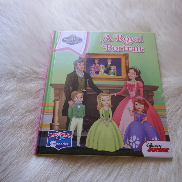 SOFIA THE FIRST Movie Book Royal Portrait Story Reader Princess Book ...