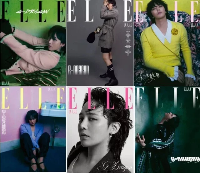 ELLE KOREA MAGAZINE 2024 July G-DRAGON, NCT Wish, Lee Je-hoon & Koo Kyo-hwan £18.16 - PicClick UK