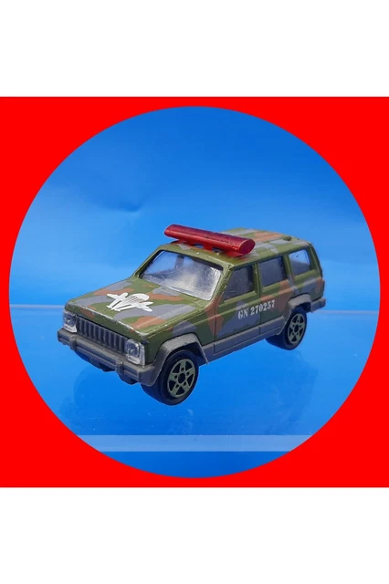 MAJORETTE N. 224 JEEP CHEROKEE verde militare EUR 7,00 - PicClick FR