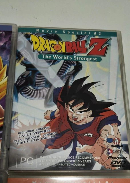 DRAGON BALL Z 4 x Movie Specials #1, #1 2nd version, #2, #7 R4 Anime ...