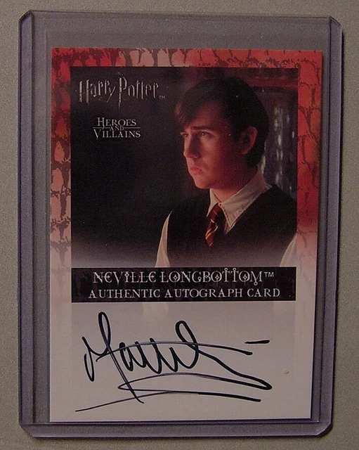 HARRY POTTER-MATTHEW LEWIS-NEVILLE Longbottom-H&V-Movie-Signature ...