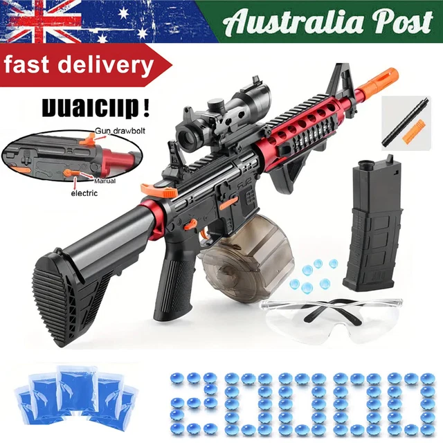 TOY GUN RIFLETOYS BEST KIDS SAFE TOY GUN PISTOL SOFT SAFE AMMO w/20000 ...