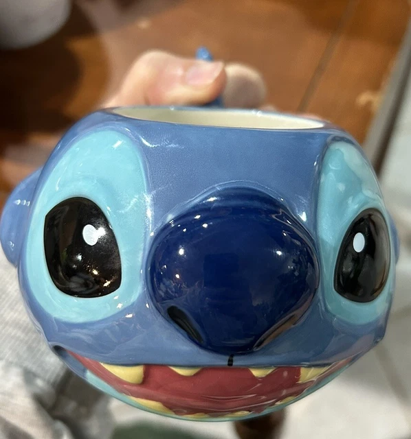 DISNEY LILO & Stitch Head 3D Raised Face Ceramic Cup 16 Oz £10.46 ...