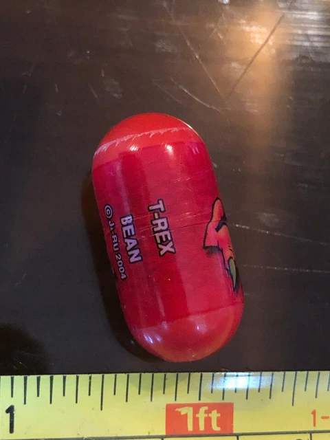 T-REX TREX T REX Bean MIGHTY BEANZ Official Toy 2004 Original Rare $8. ...