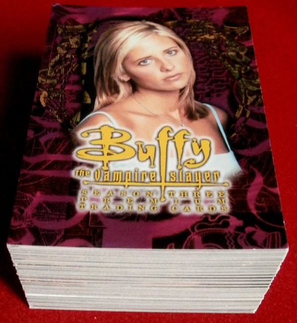 BUFFY THE VAMPIRE SLAYER: Season 3 - Complete VINTAGE Base Set (90 ...
