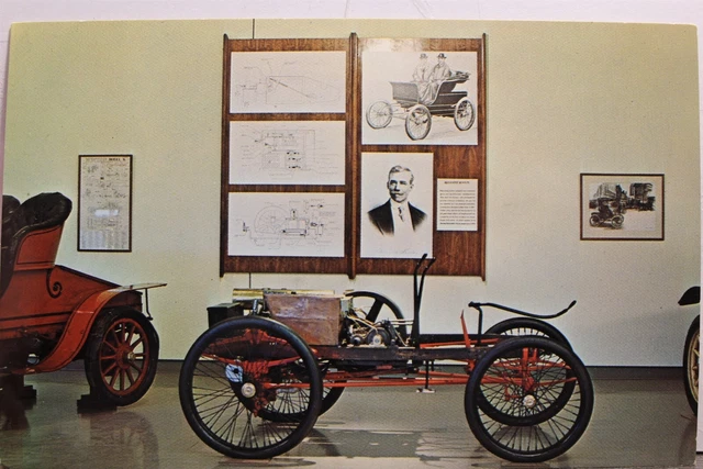 OHIO OH CLEVELAND Crawford Museum Winton exposition 1899 châssis carte ...