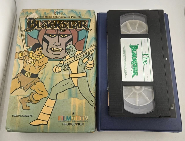 VINTAGE BLACKSTAR 1981 F.H.E VHS Filmation Big Box Video Tape £27.98 ...