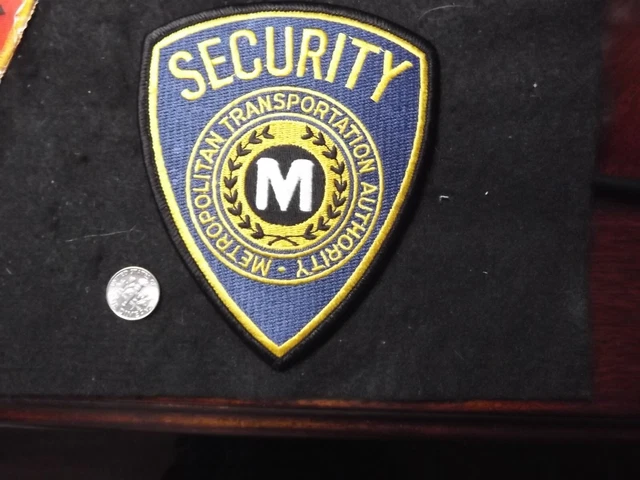 CALIFORNIA MTA METROPOLITAN Transit Railroad Security Police patch ...