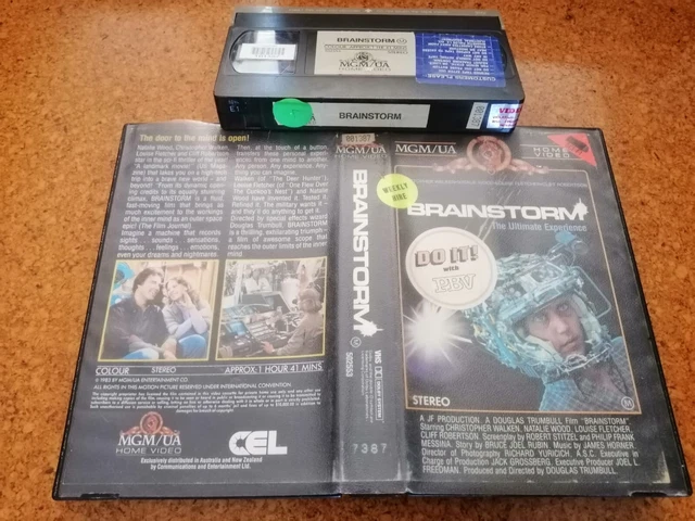 BRAINSTORM (1983) - RARE Australian MGM/UA Rental 1st Vhs Issue SCI-Fi ...