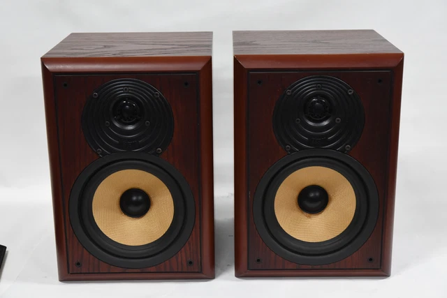 B&W CDM 2 - 2-Way Stereo Bookshelf Speakers - Made England Bowers ...