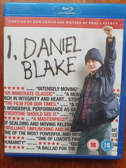 I, DANIEL BLAKE blu ray REG B UK 100 Mins 2016 Film Dave John's, 5.1 ...