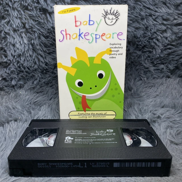 BABY EINSTEIN BABY Shakespeare Exploring Vocabulary VHS 2000 ...