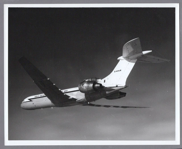 VICKERS VC10 ROLLS-ROYCE Rb211 Flying Test Bed Large Original Vintage ...