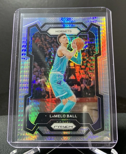 2023-24 PANINI PRIZM #41 Lamelo Ball Hyper Prizm Charlotte Hornets EUR ...