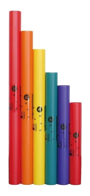 BOOMWHACKERS 6-NOTE C-PENTATONIC Scale Set Colour Coded Notes Tuned ...