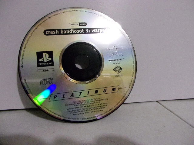 CRASH BANDICOOT 3 : Warped CD SEUL sur PlayStation 1 Ps1 - FR EUR 8,90 ...