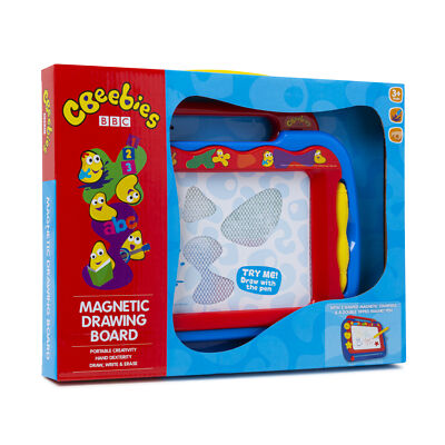 CBEEBIES BBC MAGNETIC Drawing Scribble Doodle Board Etch A Sketch Kids ...